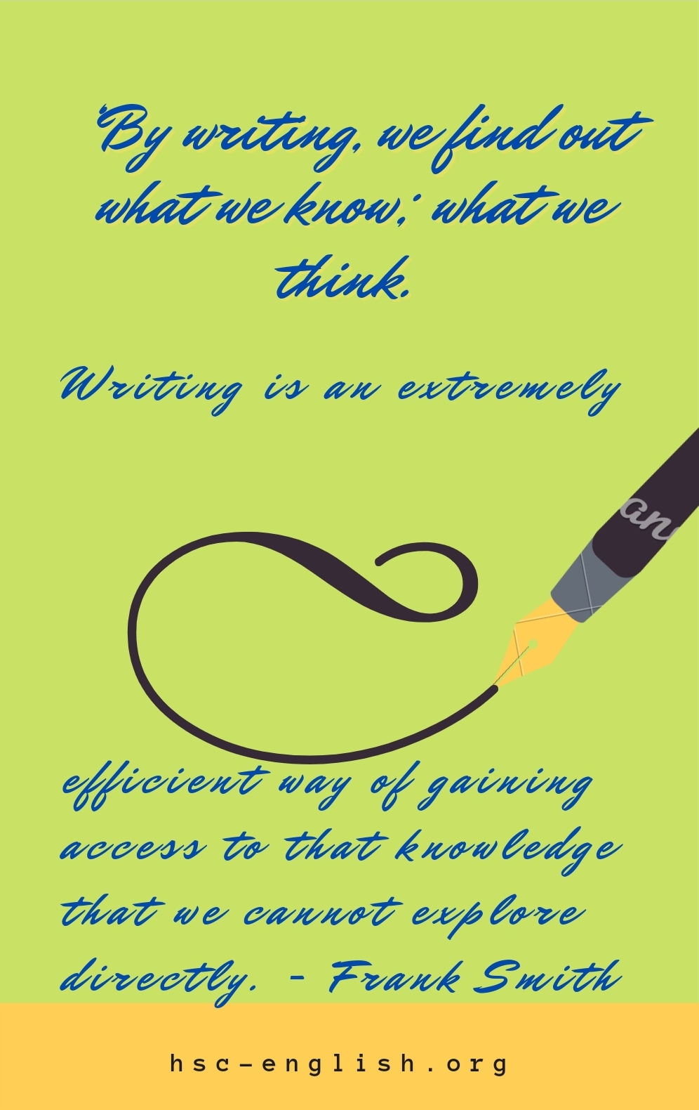Quote of the day - HSC English Teacher